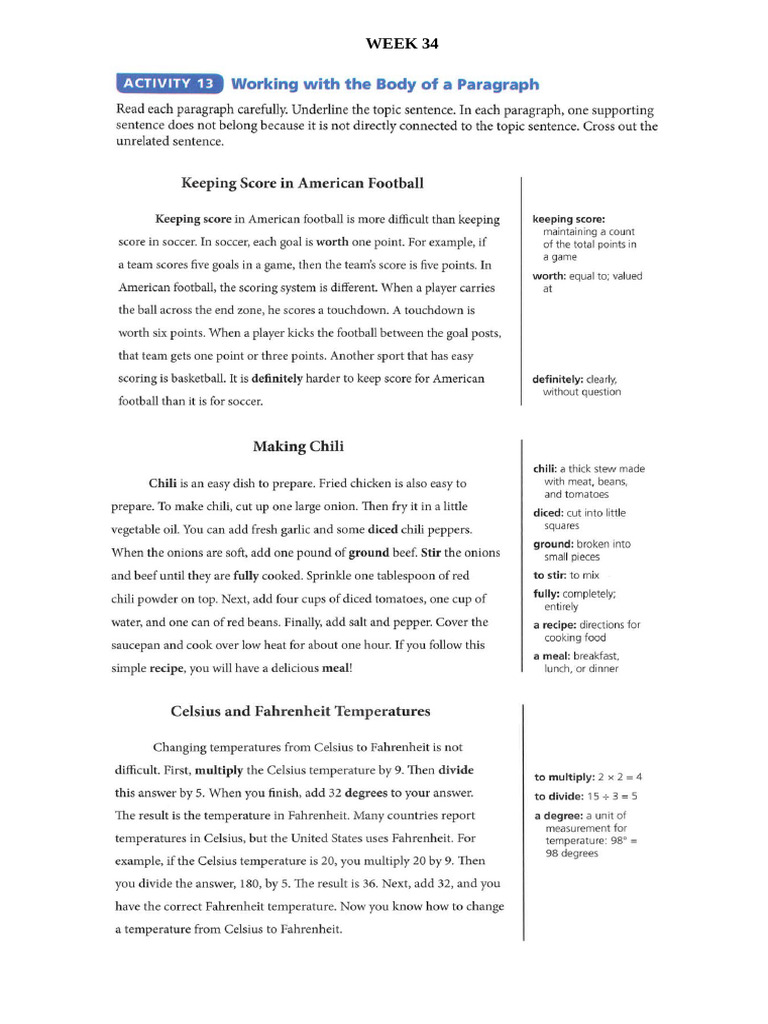 Week 34 | PDF