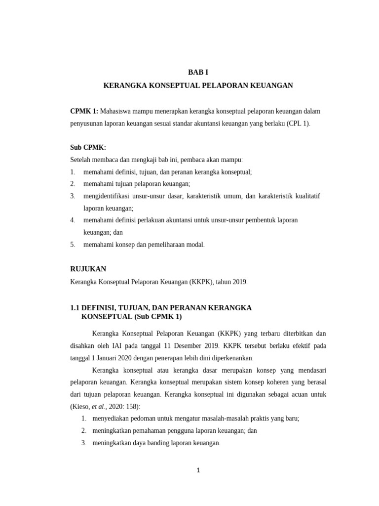 Bab 1 Kerangka Dasar - Agst 2025 | PDF