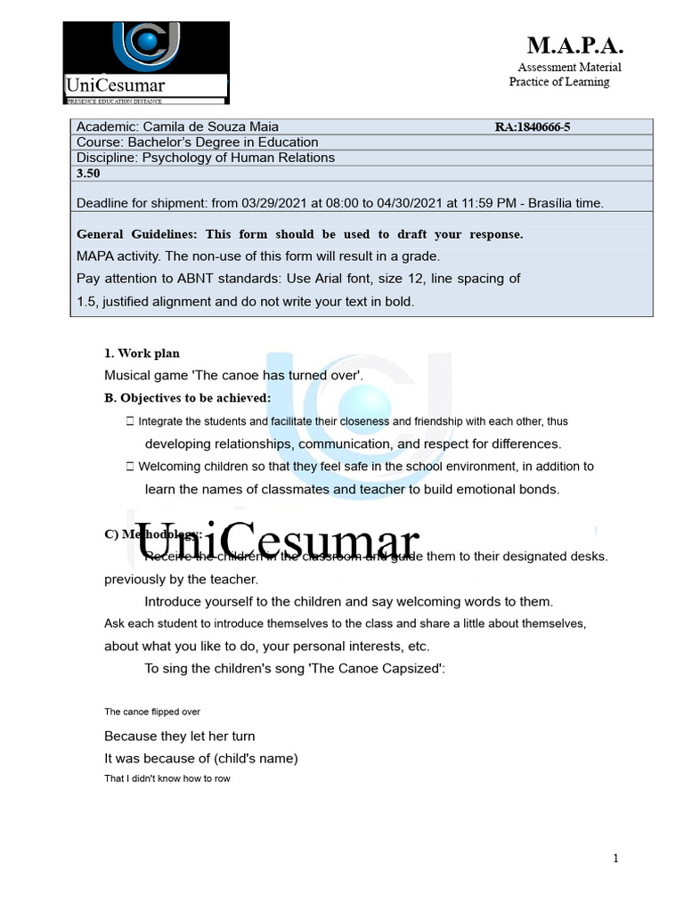 Map Psychology Human Relations | PDF | Learning | Psychological Concepts