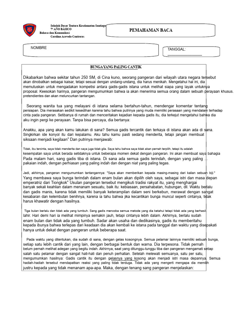 Memahami Bunga Terindah | PDF