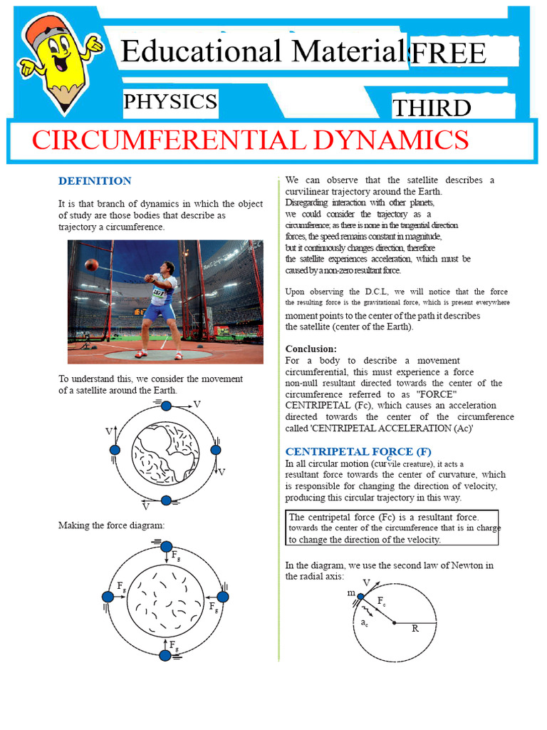 Circumferential Dynamics For Third Grade of Secondary School | PDF ...