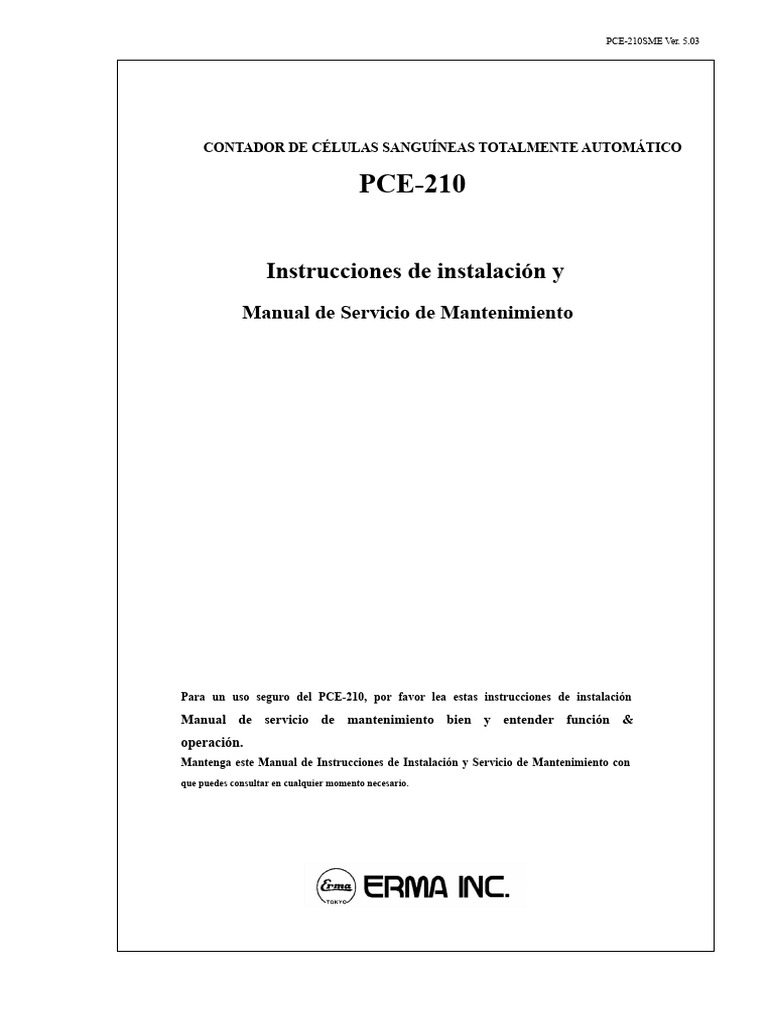 Manual de Instalación PCE-210 Automático | PDF | Enchufes y tomas de ...