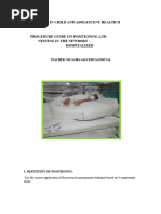 Mummy Restraint Procedure for Newborns | PDF