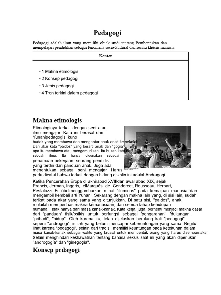 Pedagogi | PDF
