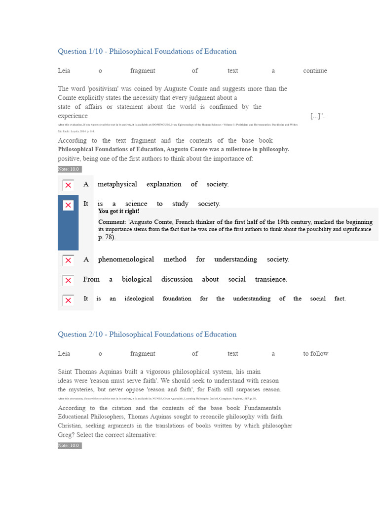APOL - Philosophical Foundations of Education | PDF | Reason | Louis ...