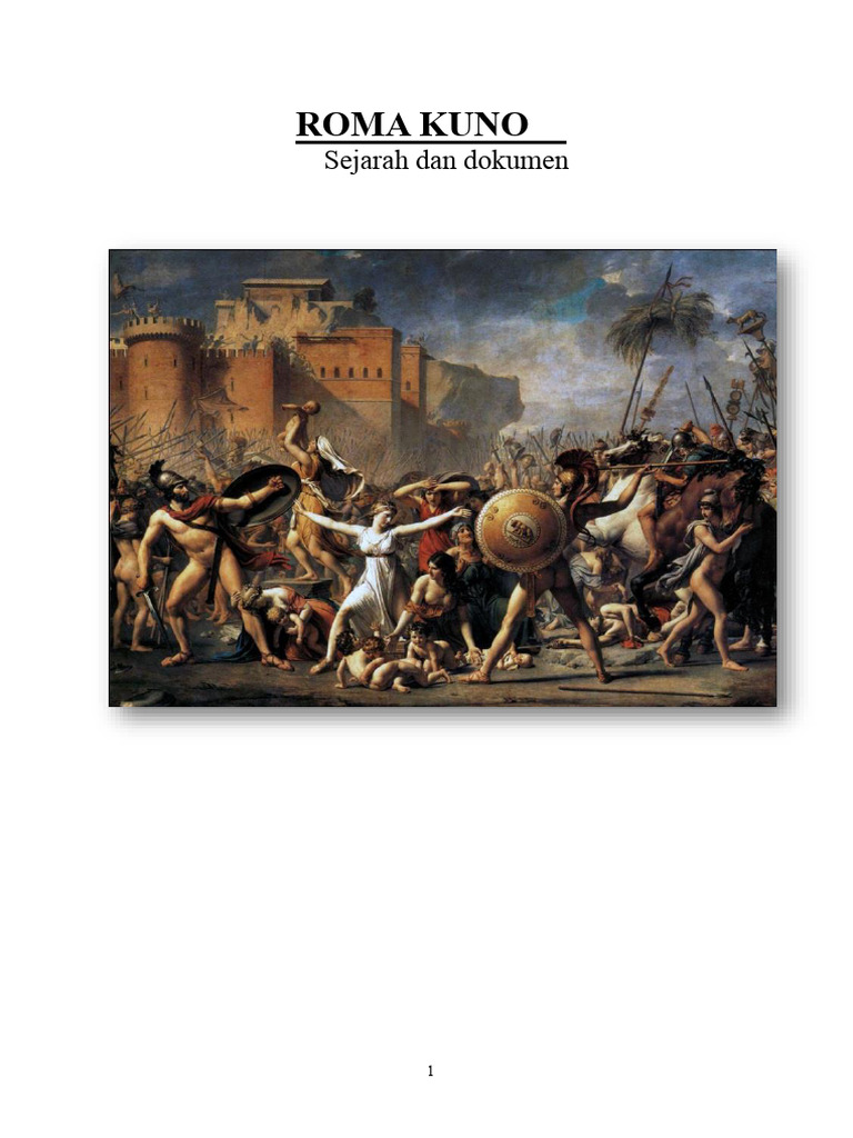 Roma Kuno, Sejarah Dan Dokumen | PDF