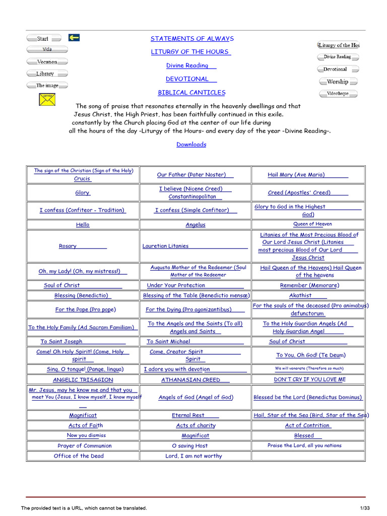 Sentences in Latin and Spanish PDF | PDF | God The Father | Lord's Prayer