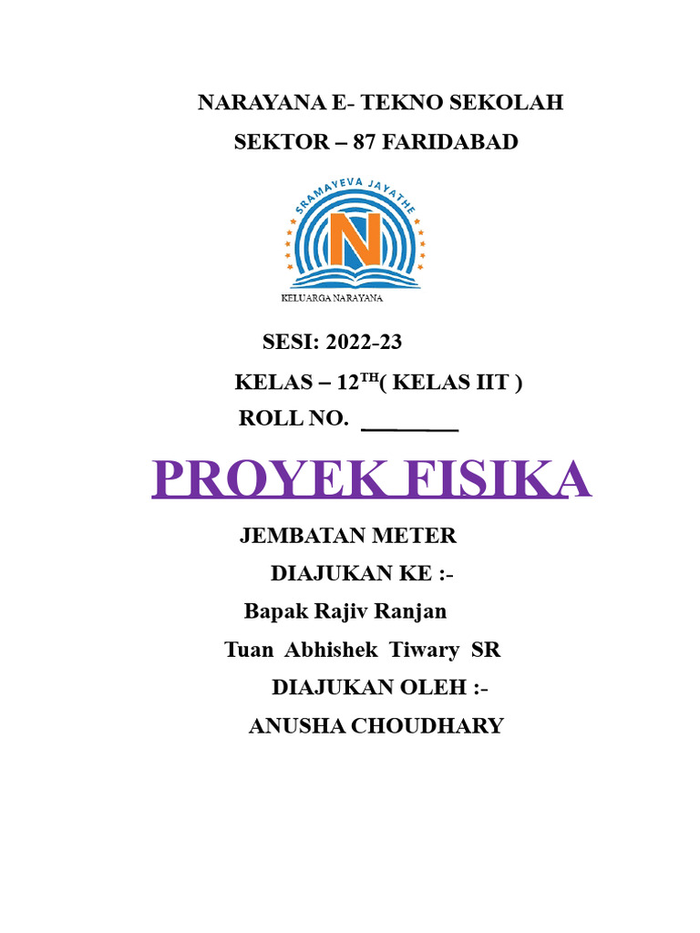 Proyek Fisika | PDF