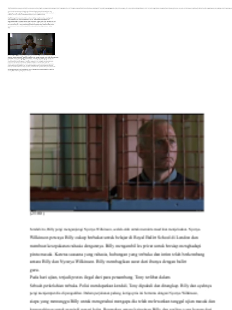 Ringkasan Cerita Billy Elliot | PDF