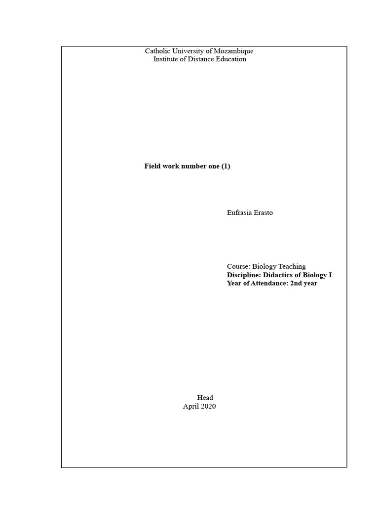 Teaching Methodology of Biology I | PDF | Glycolysis | Cell (Biology)