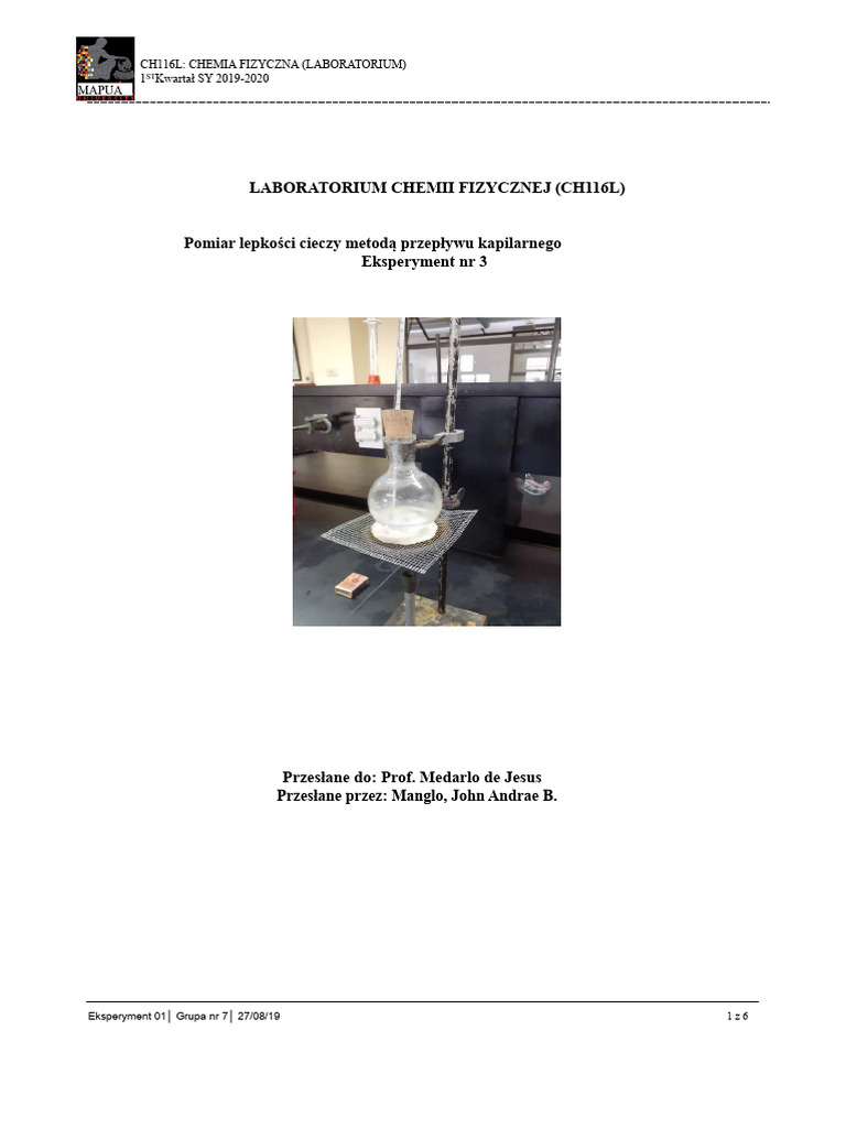 Wizkość Manglo Exp3 | PDF