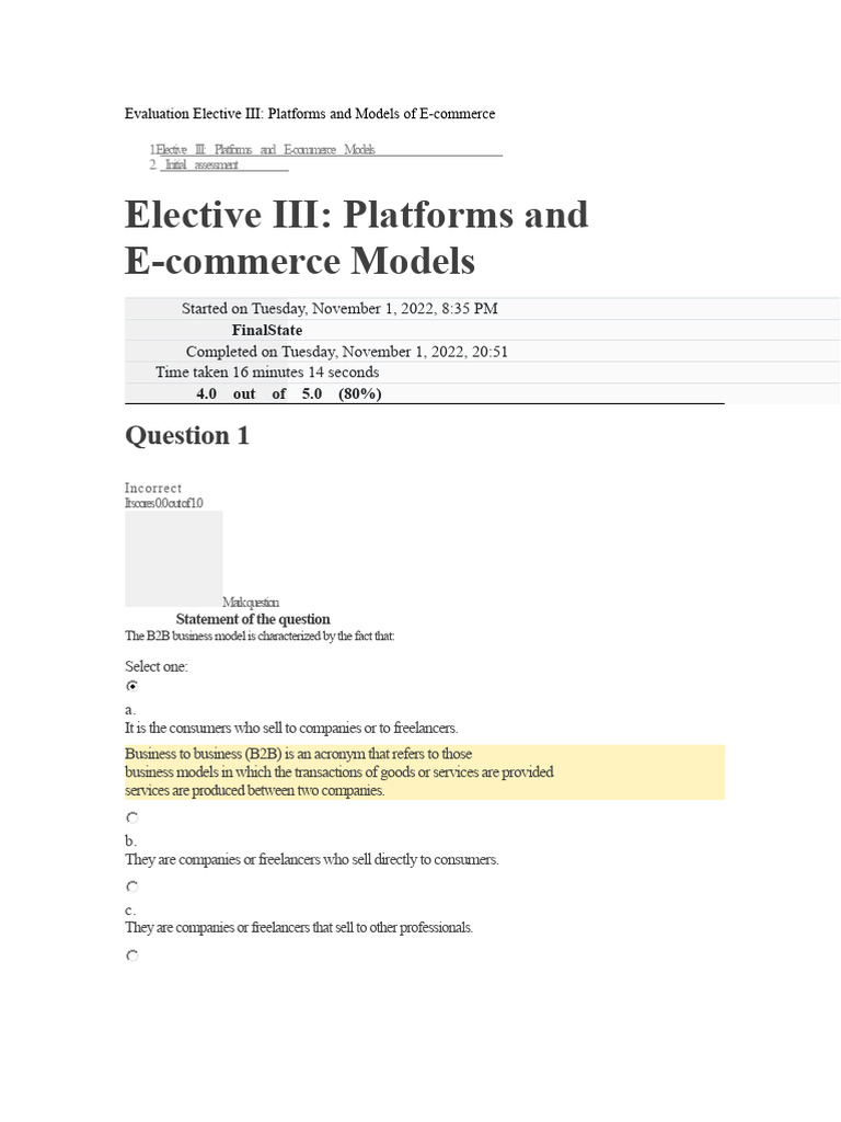 E-commerce Platforms Evaluation Overview | PDF | World Wide Web ...