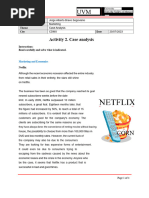 Netflix Price Hike Impact Analysis | PDF | Price Elasticity Of Demand ...