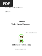 History of Simple Machines | PDF