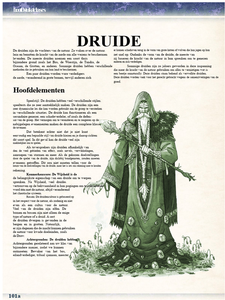 13th Age - de Druïde | PDF