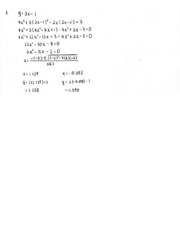 SPM Add Maths Past Year Answers | PDF