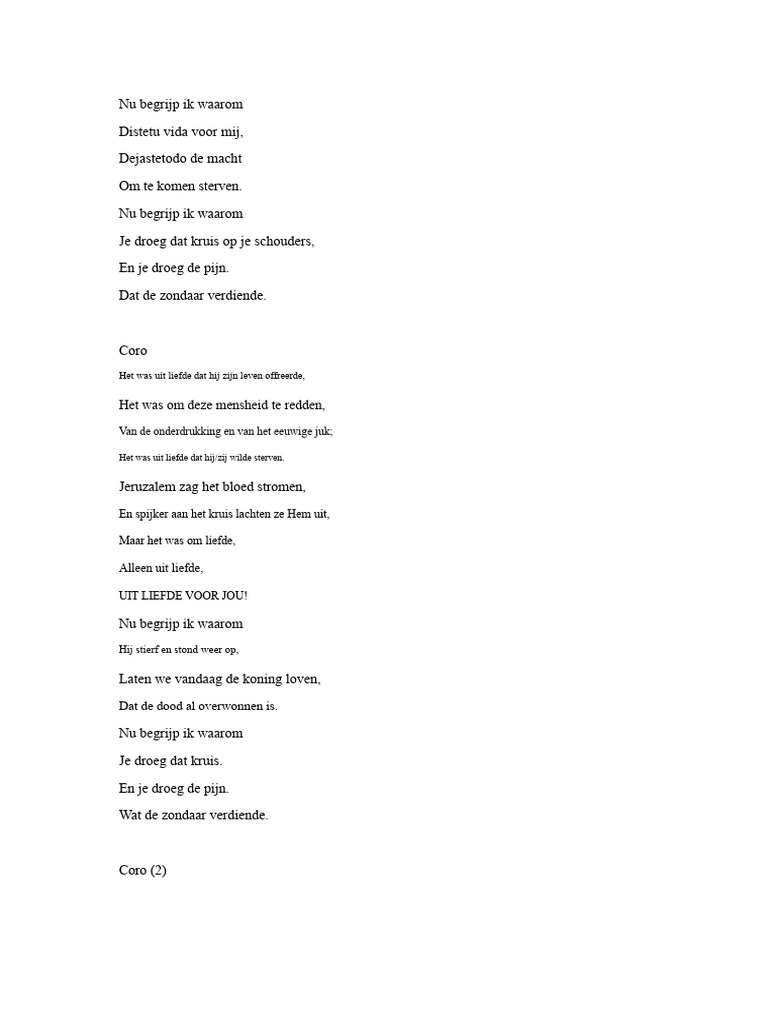 Het Was Uit Liefde | PDF