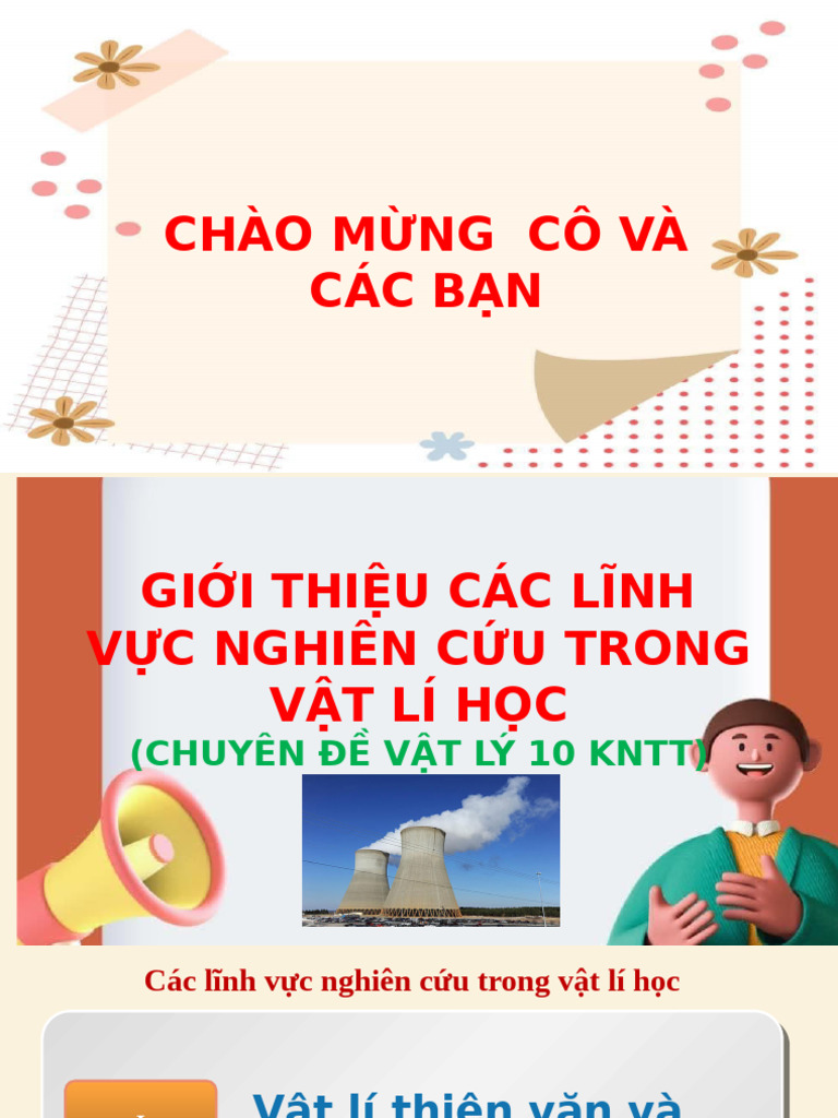 Chào M NG Cô Và Các B N | PDF