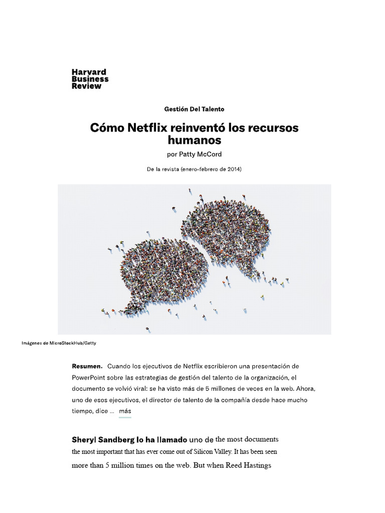 Netflix's Talent Management Secrets | PDF | Option (Finance) | Human ...