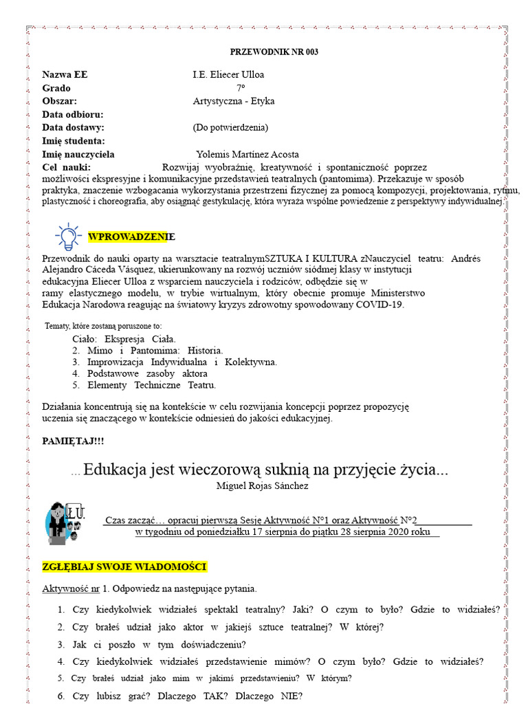 Przewodnik 7 Mimo | PDF