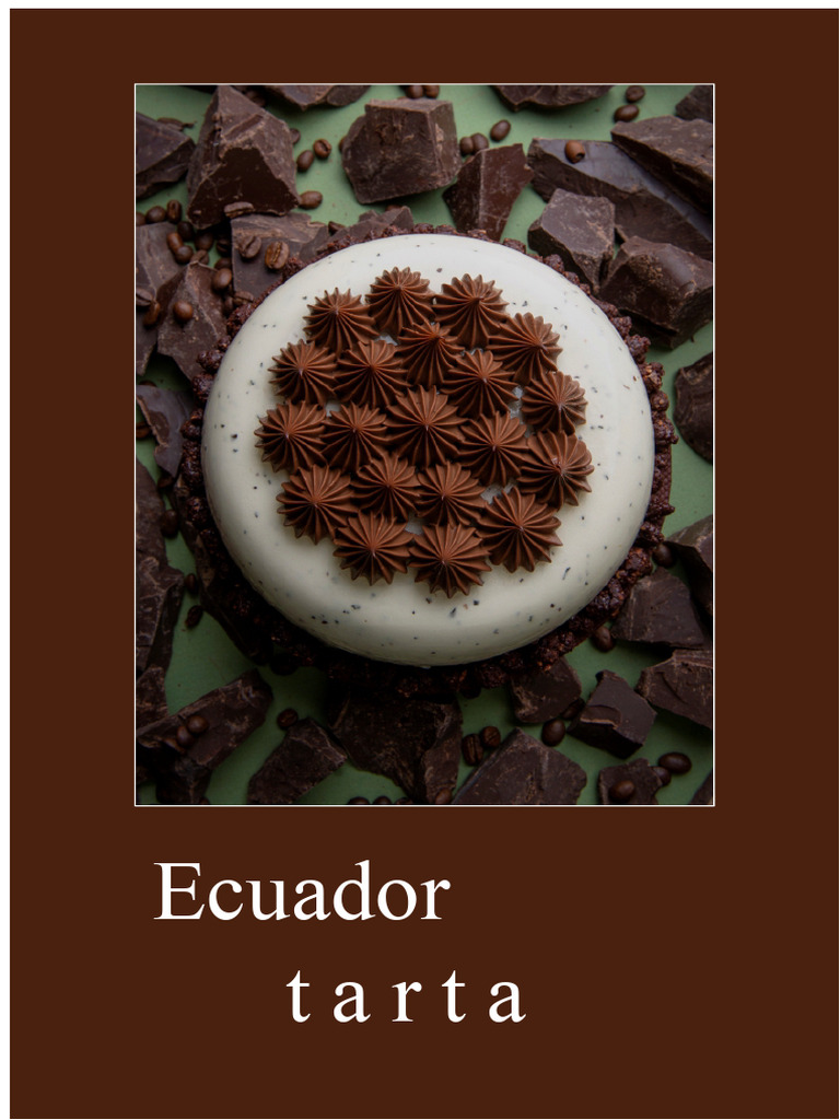Pastel de Ecuador | PDF | Pasteles | Chocolate
