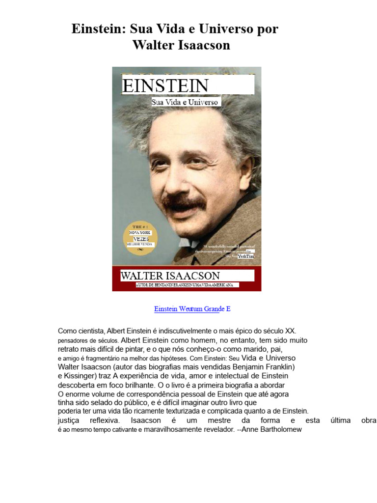 Einstein PDF | PDF | Albert Einstein | Science