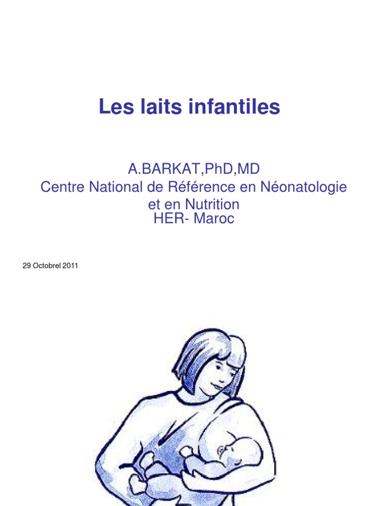 Comment Choisir Un Lait Infantile | PDF | Nutrition | Régime et nutrition