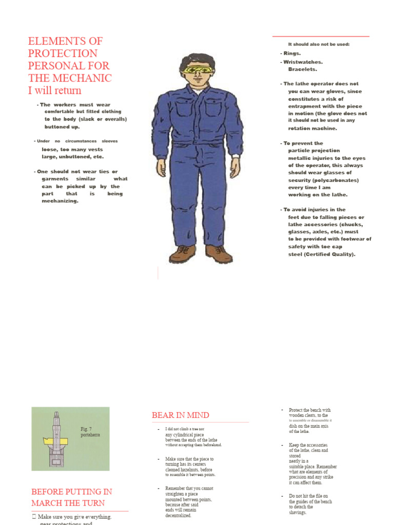 Mechanic Safety Gear and Best Practices | PDF | Personal Protective ...