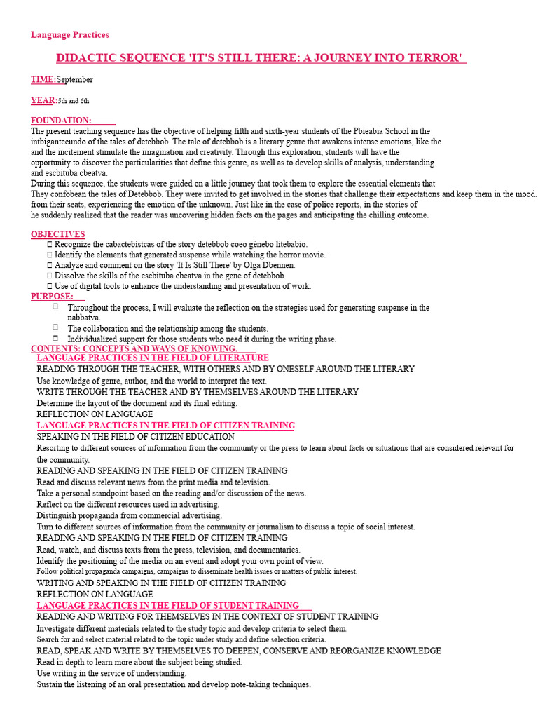 2023 Planning PDL Horror Story It's Still There | PDF | Propaganda ...