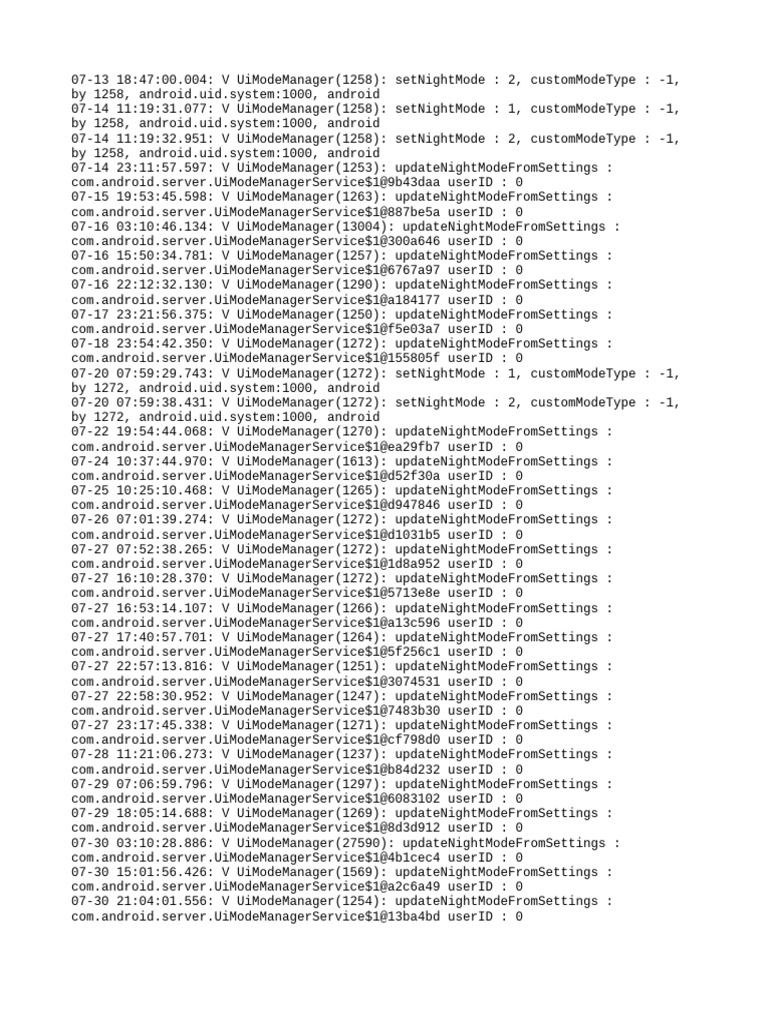 Dark Mode Log1 | PDF