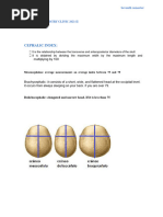 Brachycephalic Dolichocephalic and Mesocephalic Is | PDF | Anatomical ...