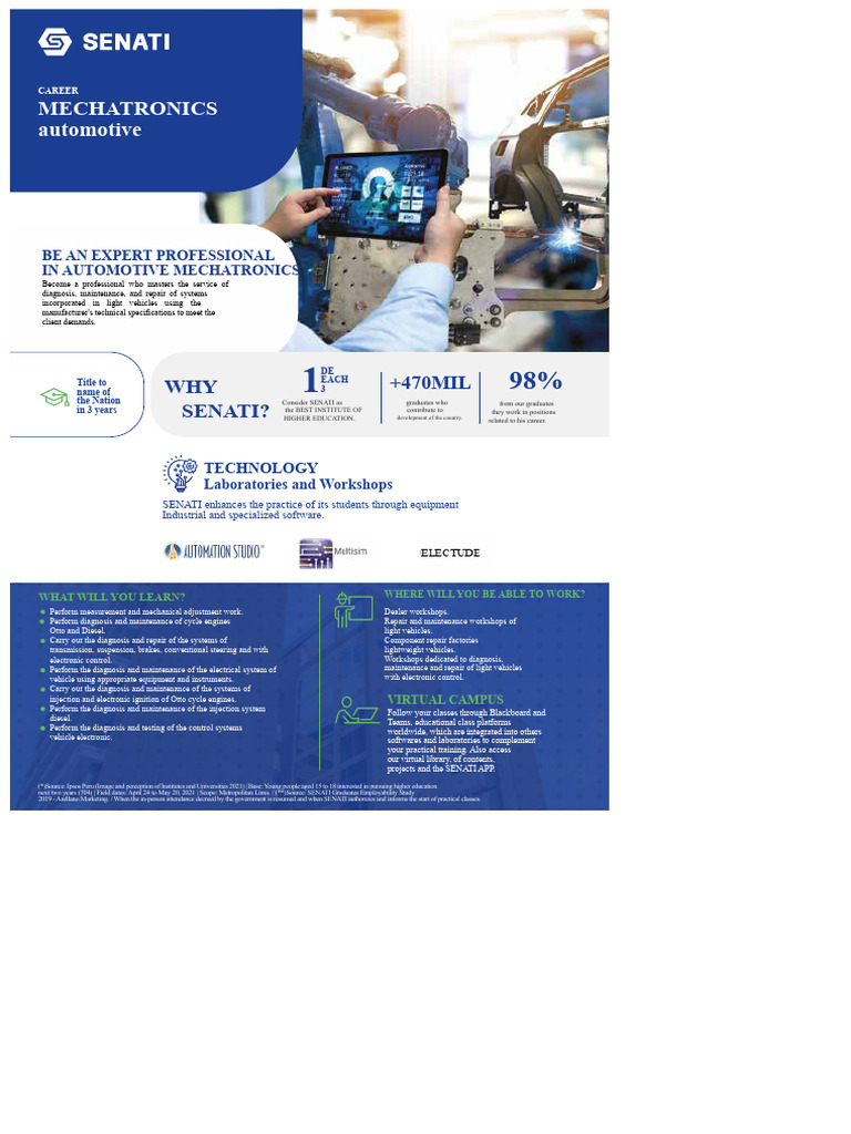 Automotive Mechatronics Curriculum Overview | PDF | Mechatronics | Actuator
