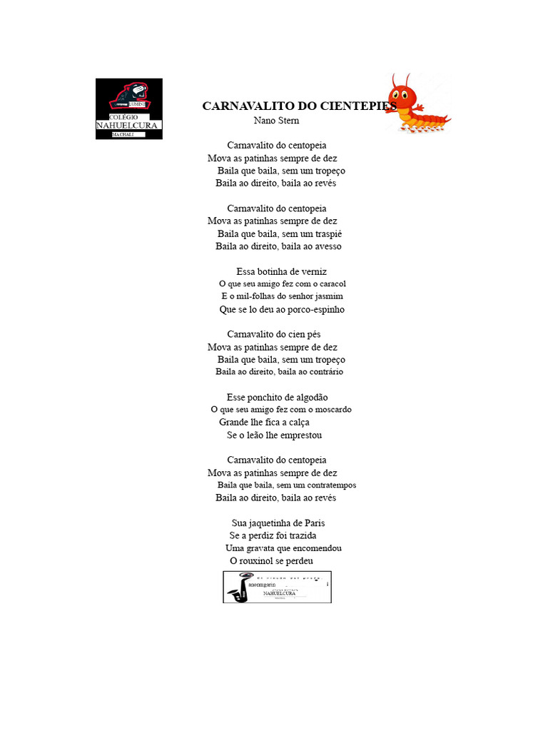 02 - Carnavalito Do Centopédia PDF | PDF
