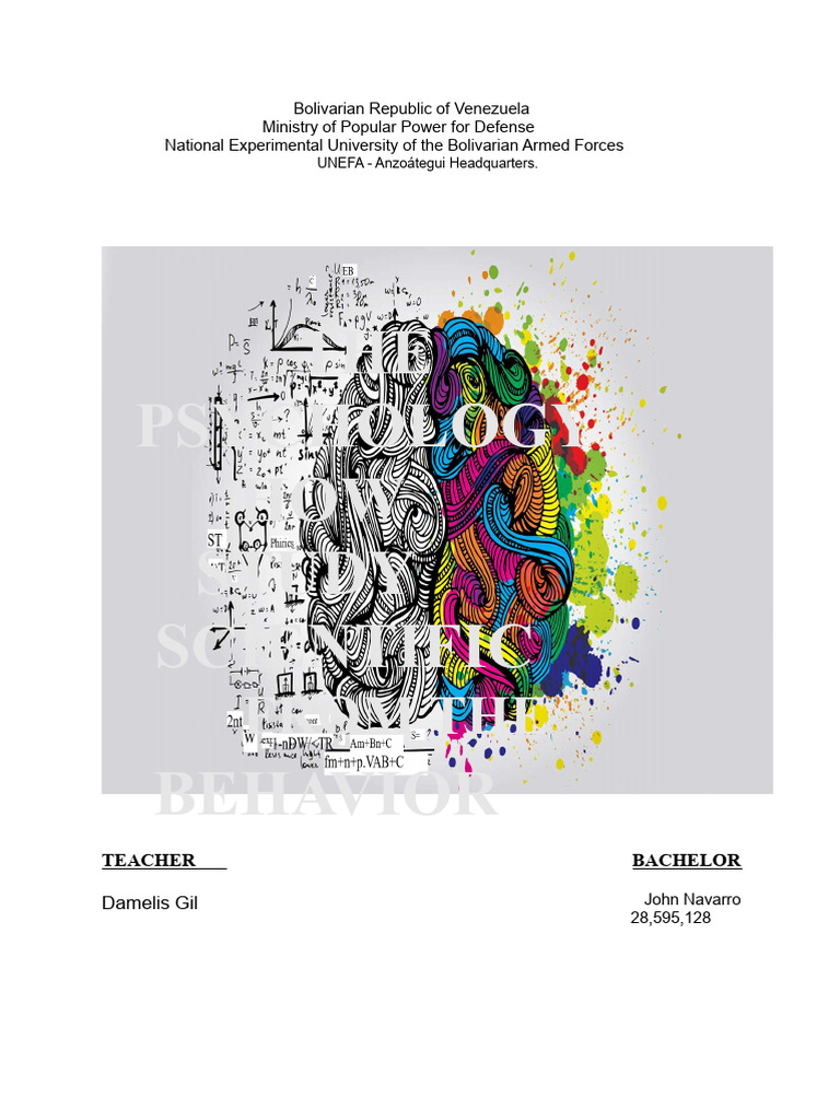 (Unit 1) Psychology As A Scientific Study of Behavior | PDF ...