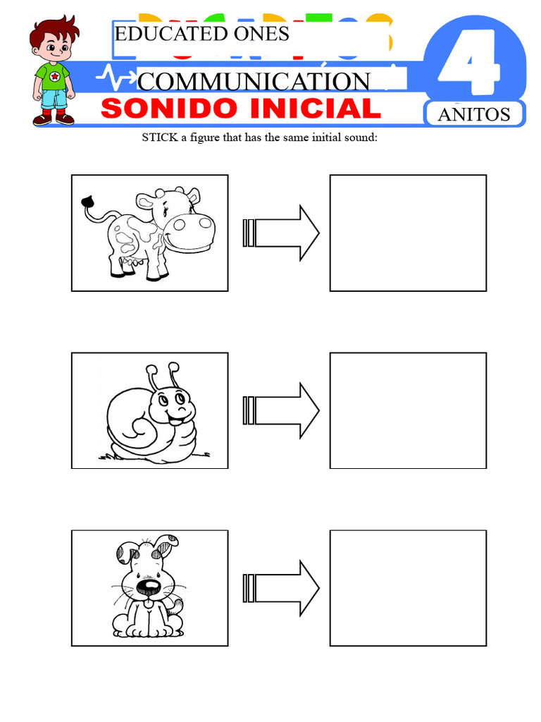 Initial Sound Identification Activities | PDF