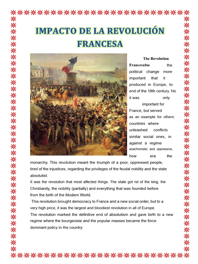 Impact of The French Revolution | PDF | Pope Francis