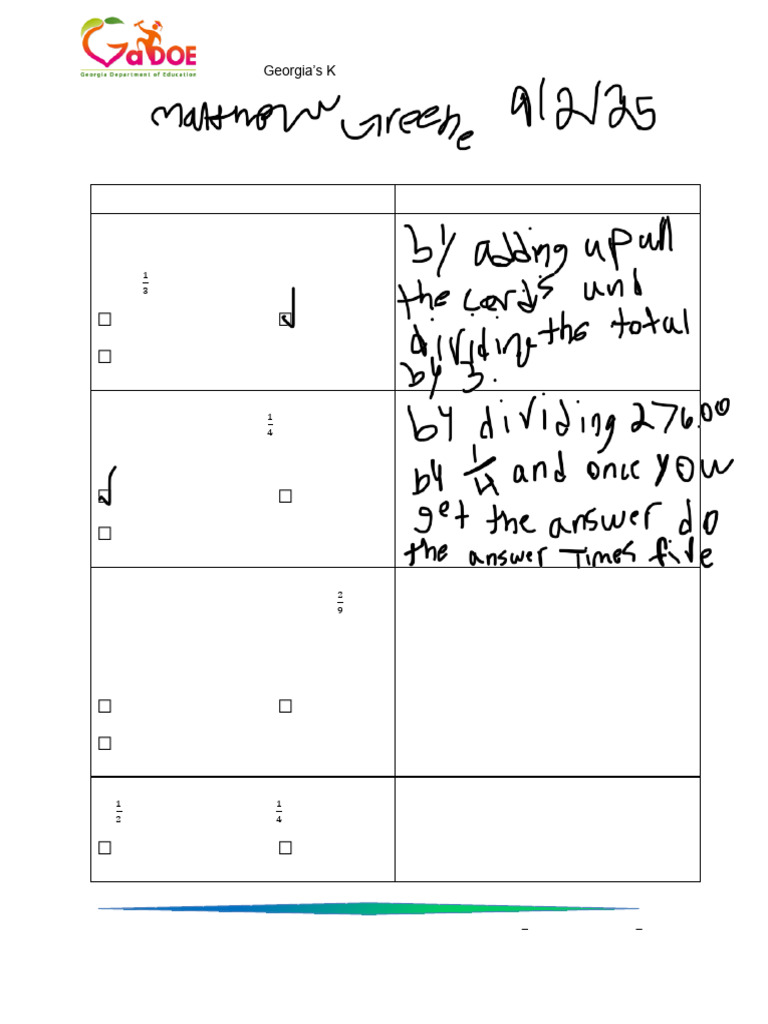 Solving Multi-Step Problems Diagnostic Assessment | PDF