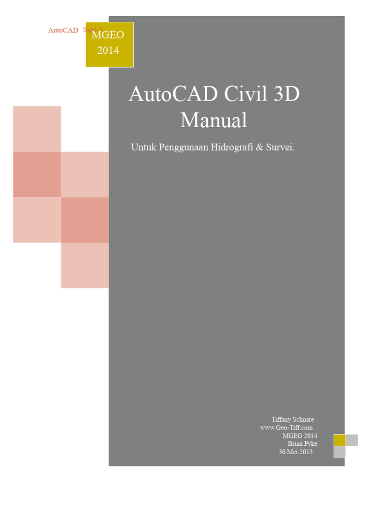Panduan AutoCAD Civil 3D untuk Survei | PDF
