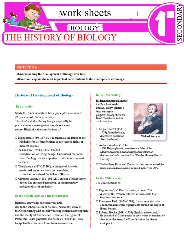 Evolution of Biology Through History | PDF | Zoology | Taxonomy (Biology)