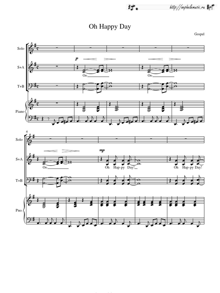 Oh Happy Day | PDF