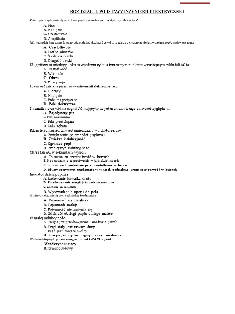 BASIC ELECTRICAL ENGINEERING MCQs PDF | PDF