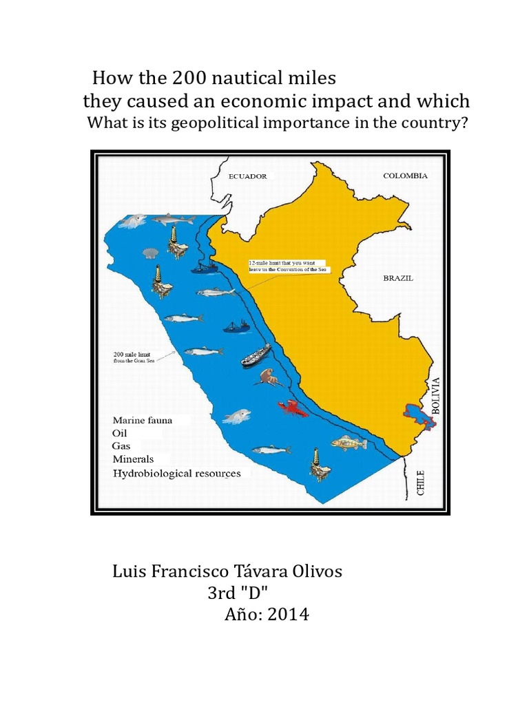 How The 200 Nautical Miles Caused An Economic Impact and What Is Their ...