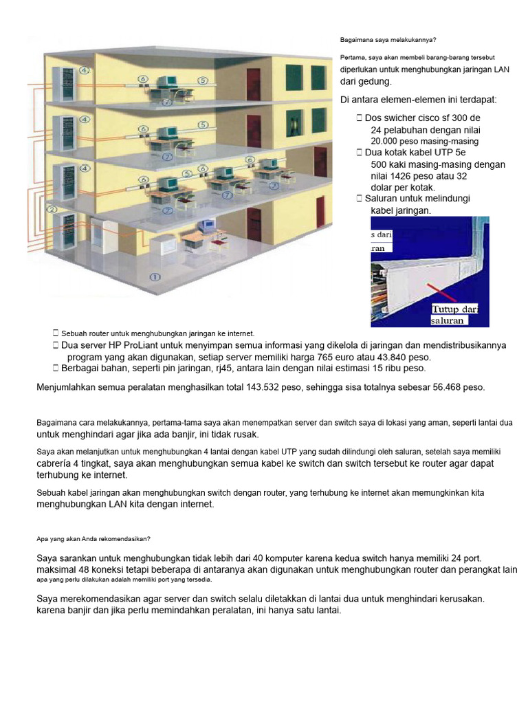 Panduan Membangun Jaringan LAN Efisien | PDF