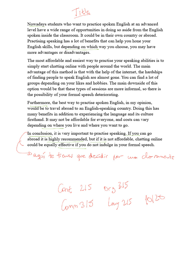 First Writing Victor Aranda | PDF