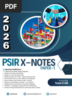 PSIR - Paper 1 2025 (Cleaned) | PDF | Political Philosophy | Egalitarianism