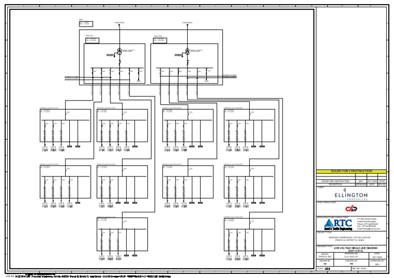 Dry LV Single Line Diagram Ci LV SLD 103 | PDF
