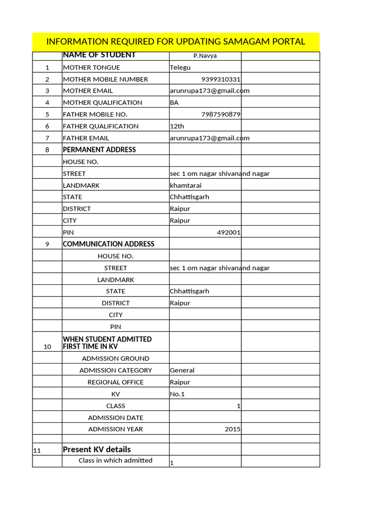 Samagam Portal 11c-4 | PDF