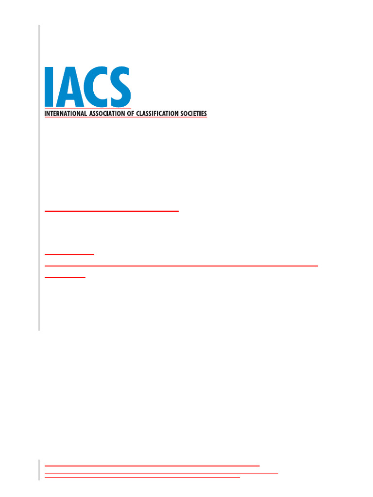 IACS Procedures Vol3 Rev3 pdf2252 | PDF | Audit | Quality Management System