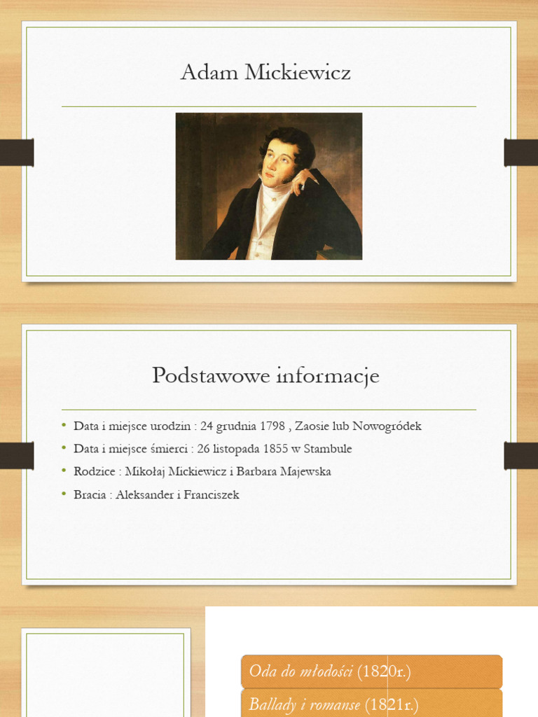 Adam Mickiewicz | PDF