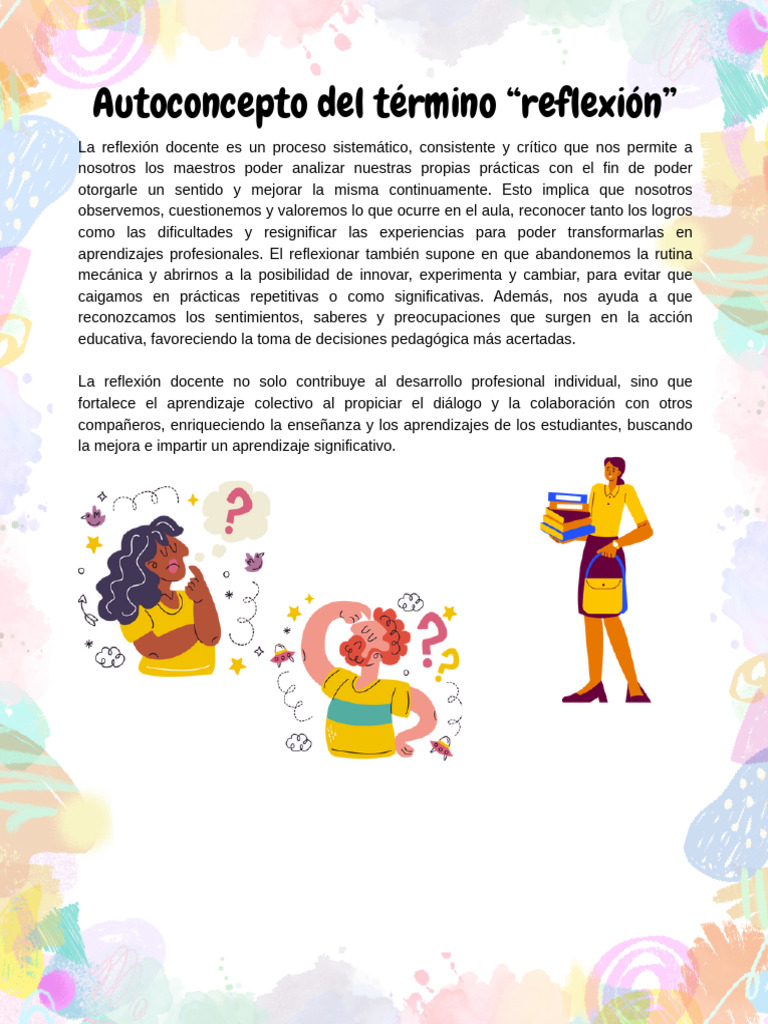 Palabras Clave en La Definición de Reflexión | PDF